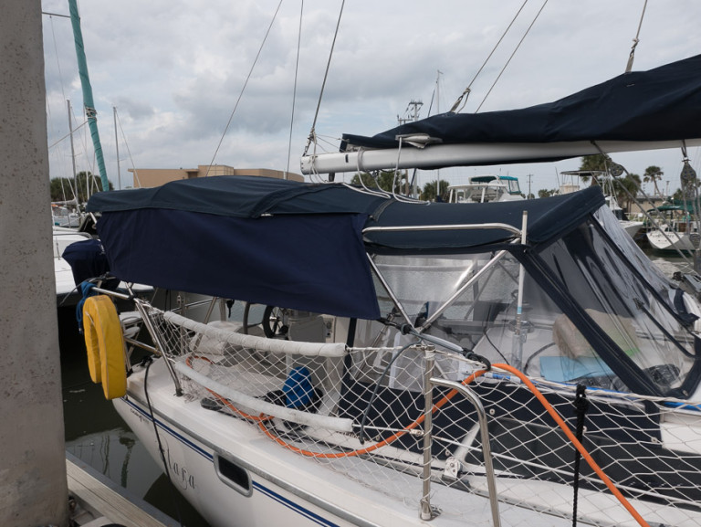 Boatyard Project – Bimini Awnings – Catching The Horizon